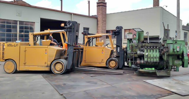 Machinery Moving and Rigging Services in Chicago - Diamond Rigging